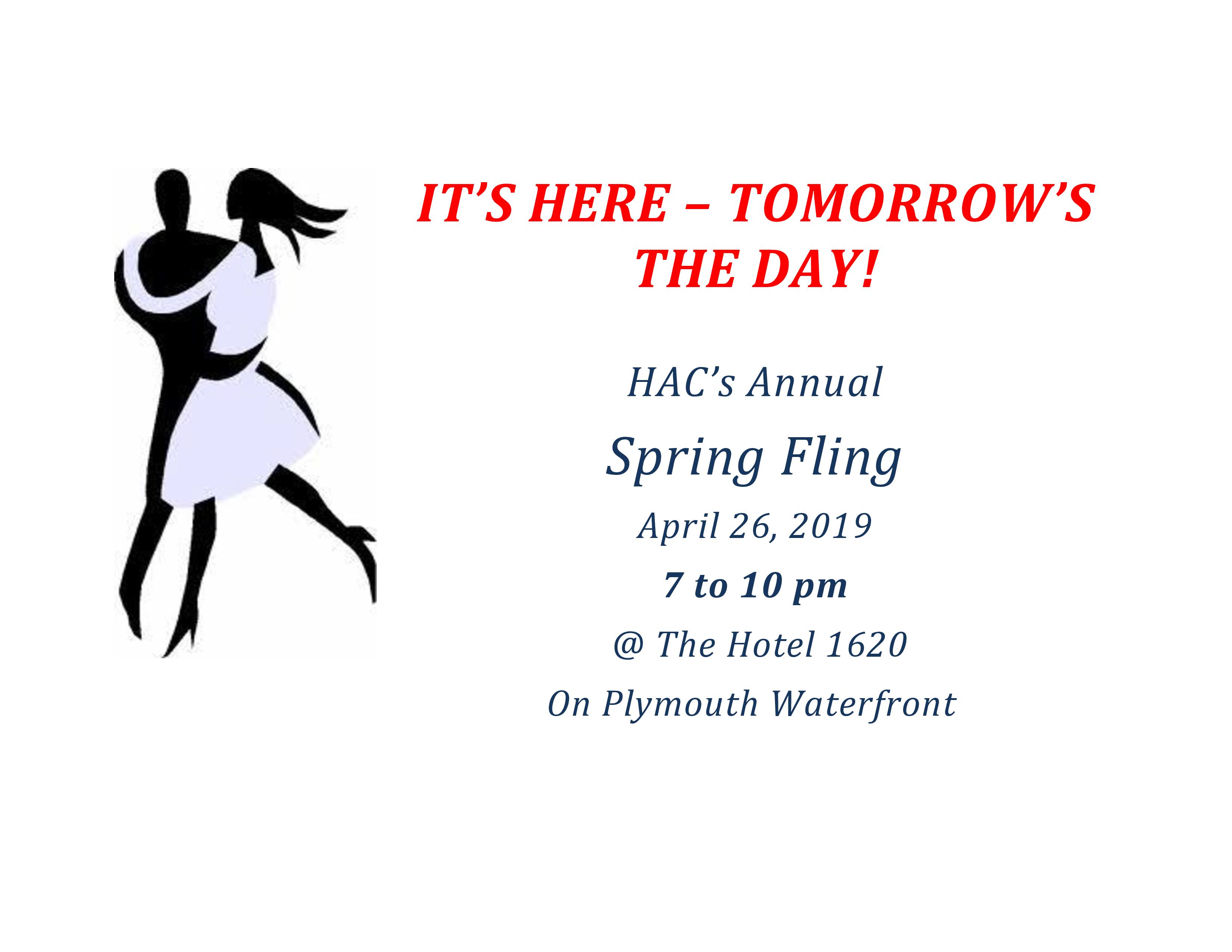 Spring Fling Tomorrow 7-10 pm - Lots of Raffle Prizes Offered So Get ...